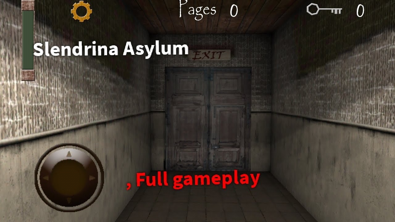 Slendrina Asylum - Easy Mode [Full Gameplay] - YouTube