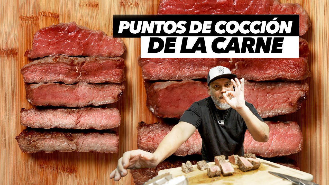 ¿Cuáles son los PUNTOS DE COCCION DE LA CARNE?-conoces los Términos de ...