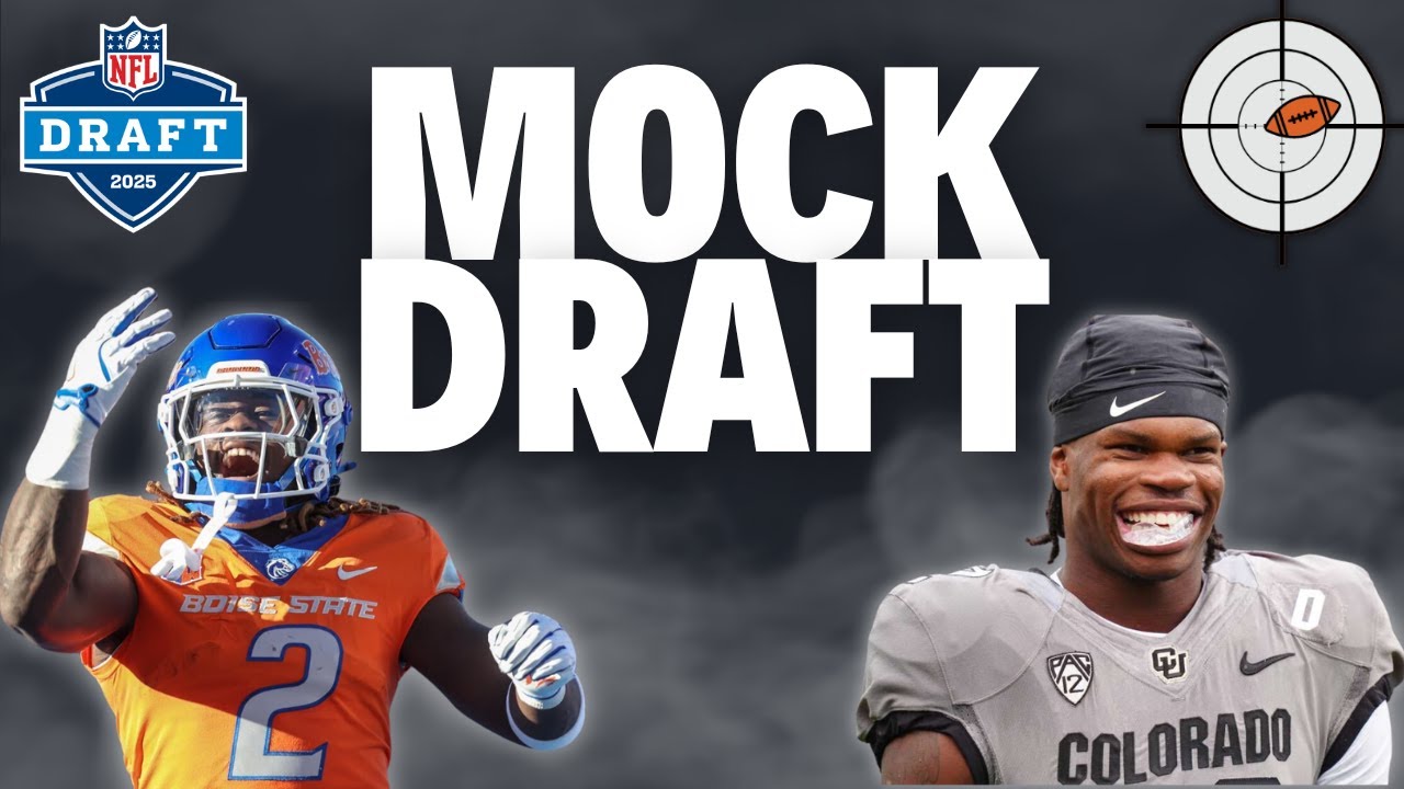 Mock Draft con top 24 definido. NFL DRAFT 2025. - YouTube