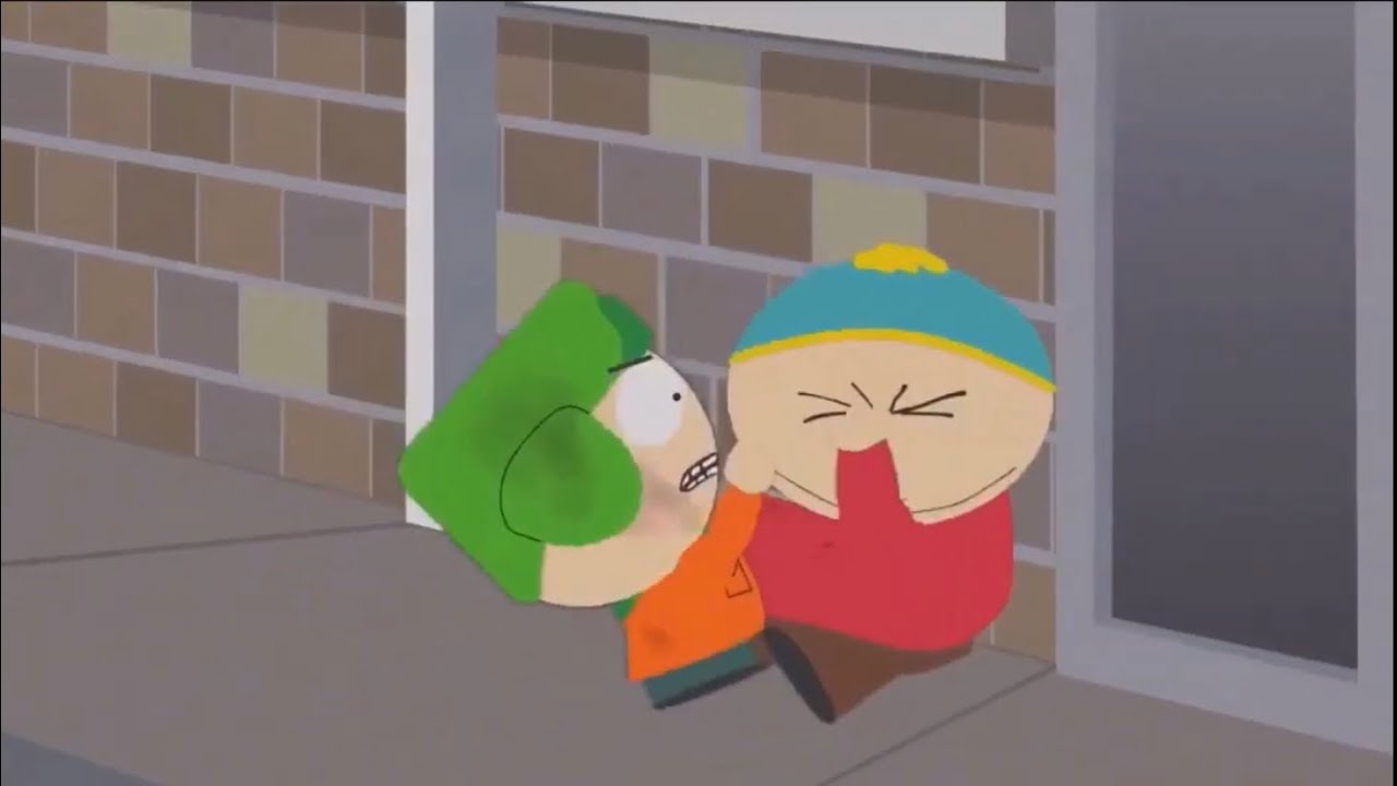 kyle vs cartman but with bgc music - YouTube