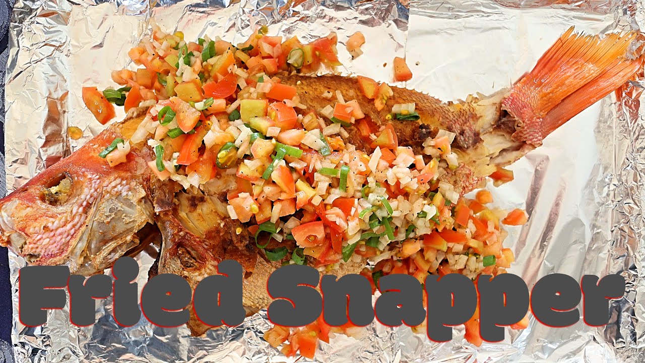 Fried Snapper - YouTube