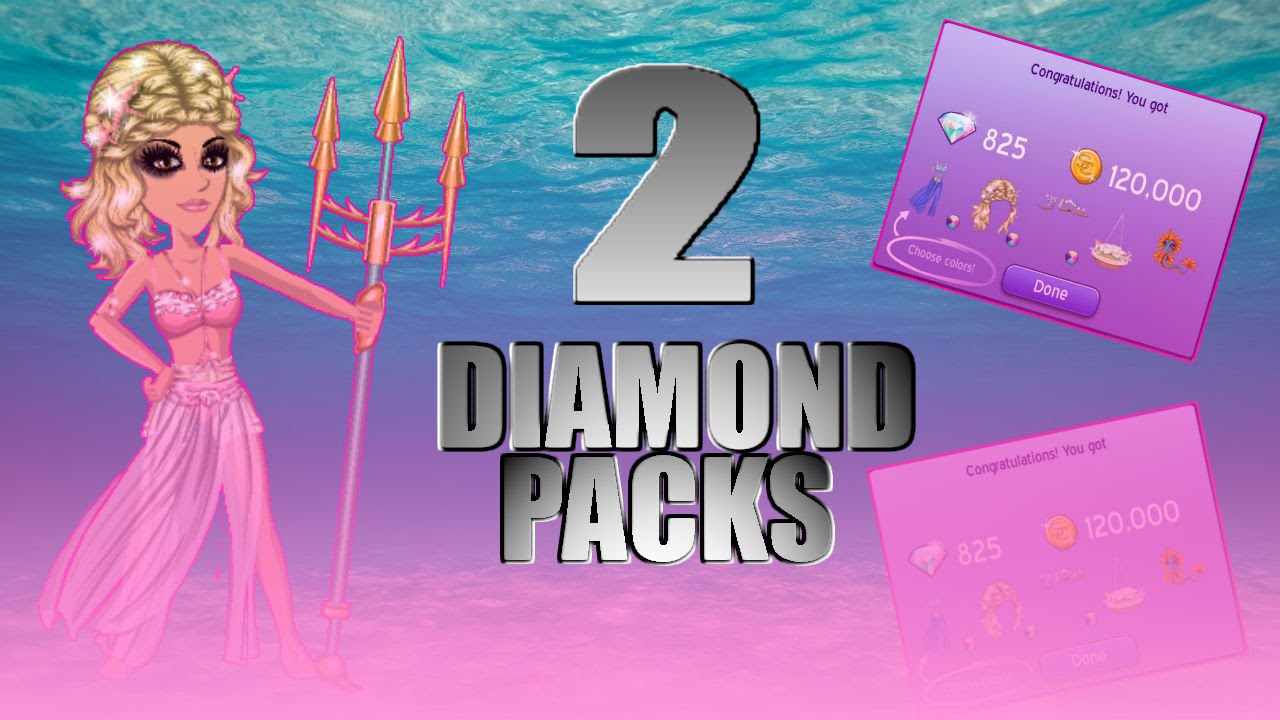 2 DIAMOND PACKS MSP - YouTube