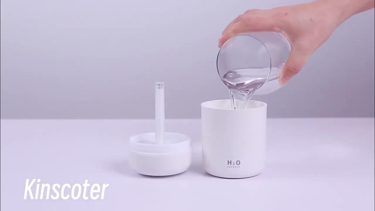 300ml H2O Air Humidifier Portable Mini USB Aroma Diffuser With Cool Mist For Bedroom Home and ...