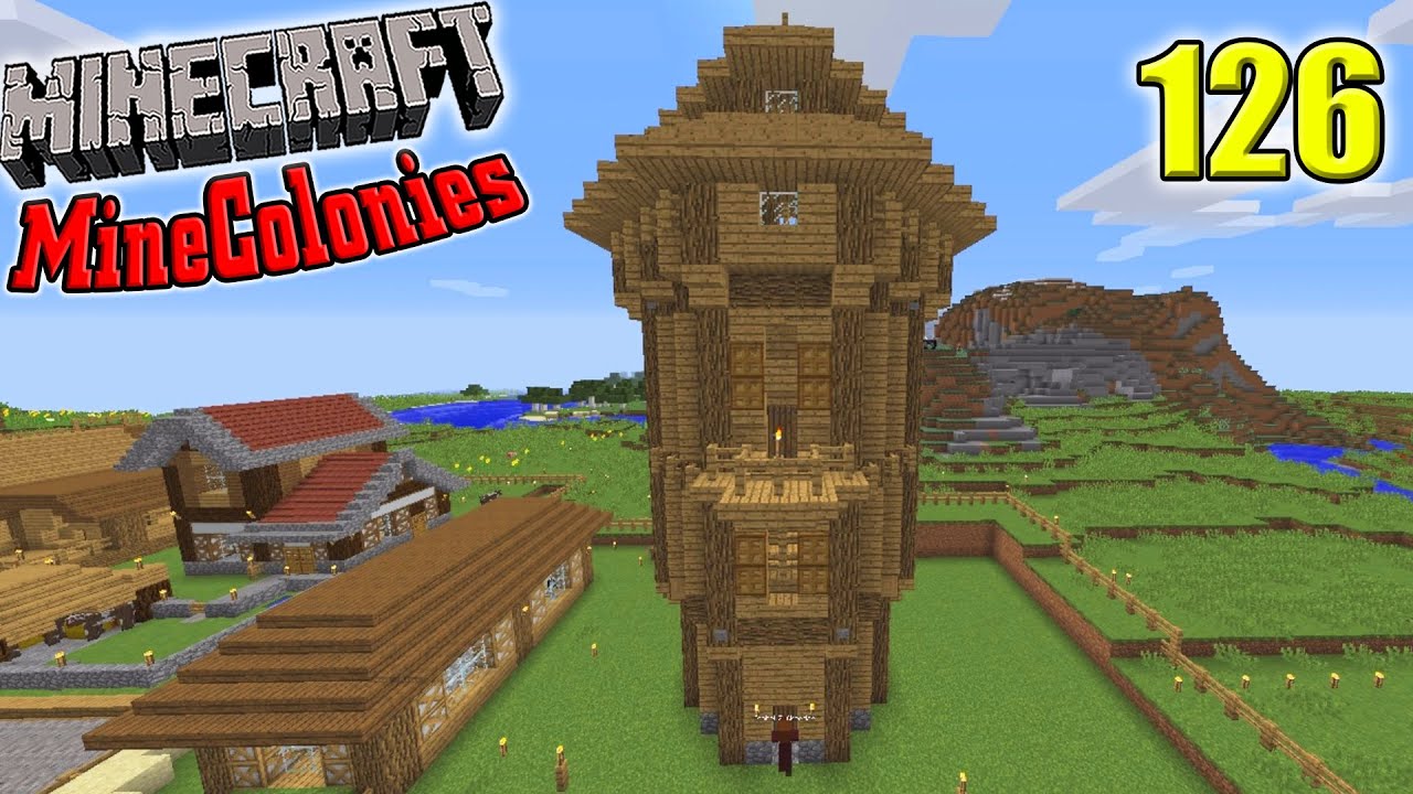 Encantador a Nivel 2! - 126 - Minecraft Minecolonies (Serie De Mod ...