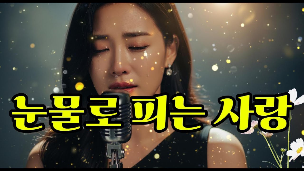 🎵 눈물로 피는 사랑 #애절한 감성 트롯 # 7080 ai 트로트 #최신 트로트🎧Korean trot Song - YouTube