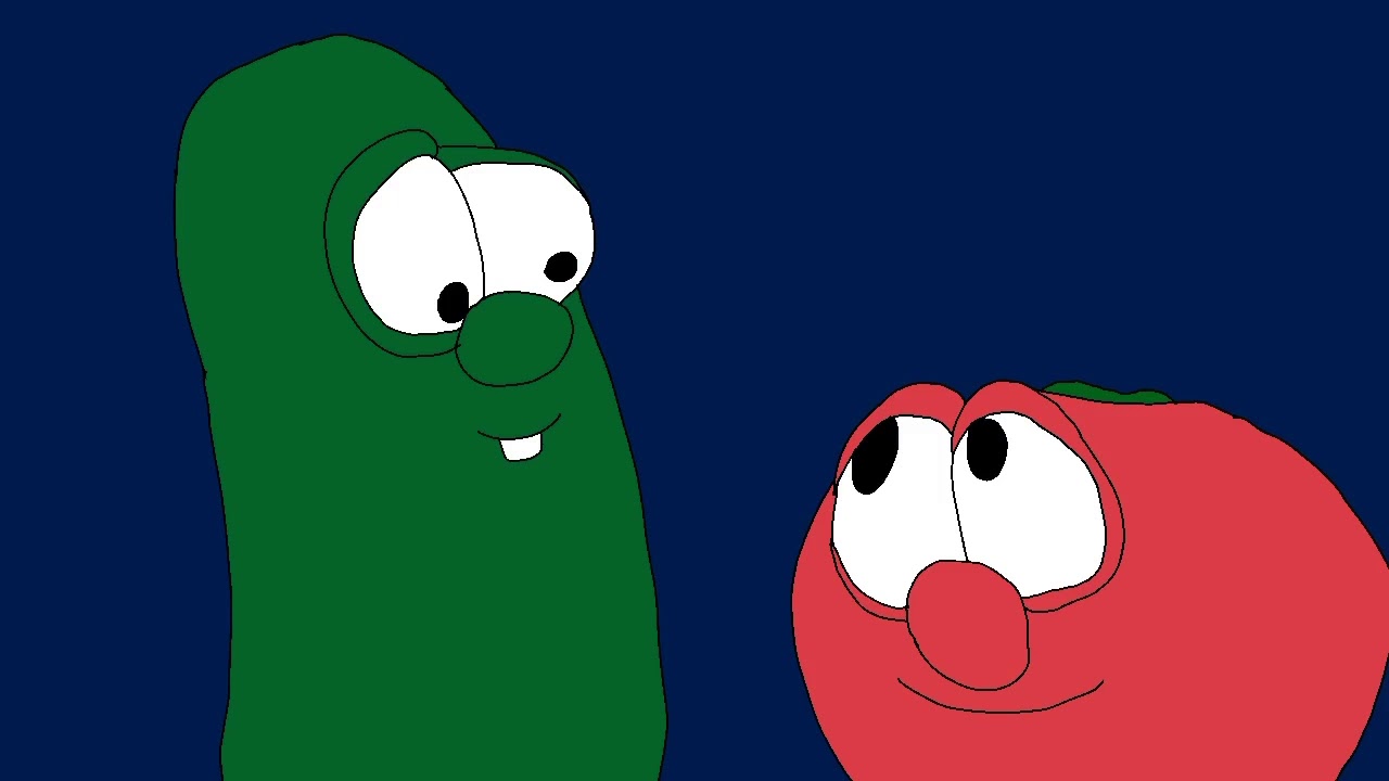 Bob and Larry turns into werewolves VeggieTales - YouTube
