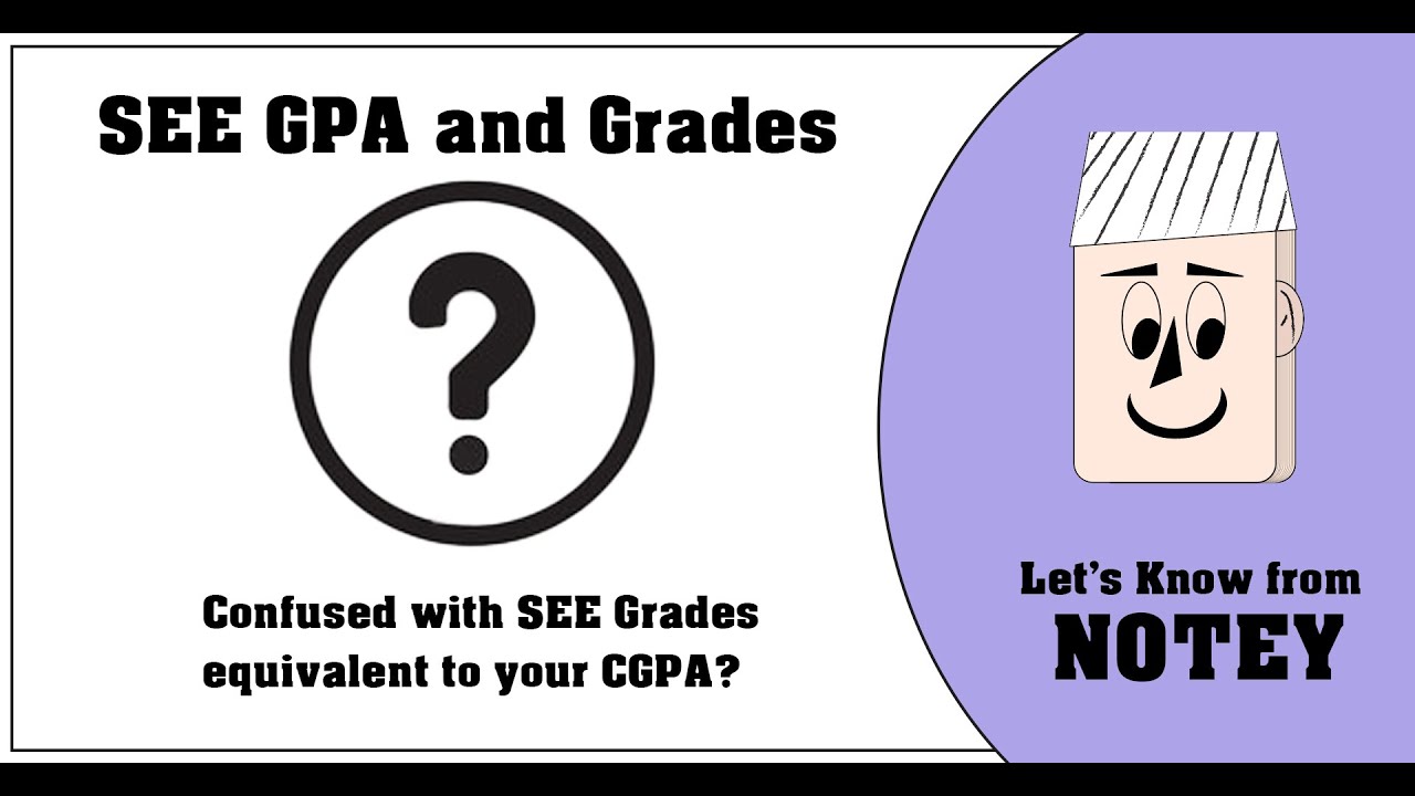 SEE GPA and Grades - Explanation - YouTube