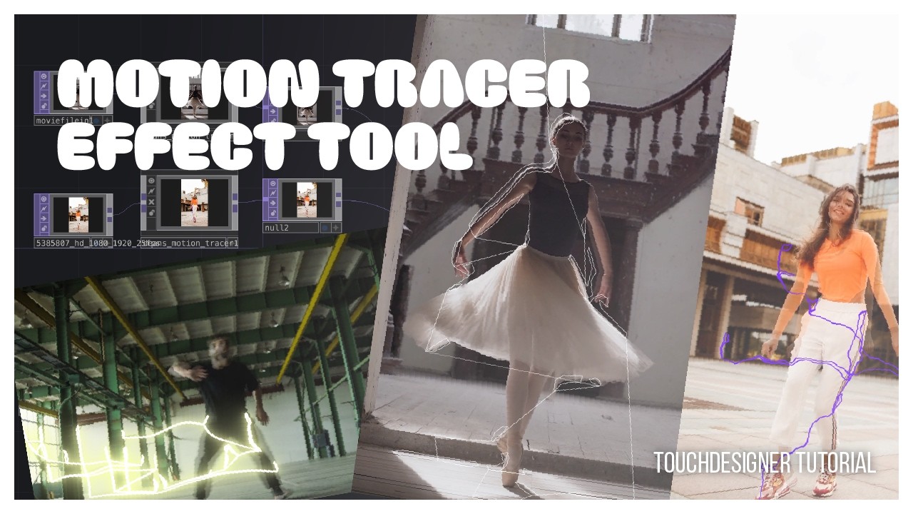 Motion Trace Effect tool for TouchDesigner - YouTube