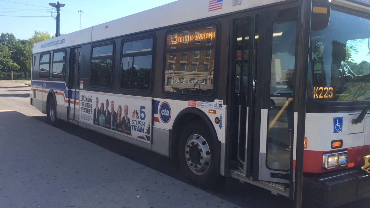 CTA D40LF New Flyer Route 12 Roosevelt - YouTube