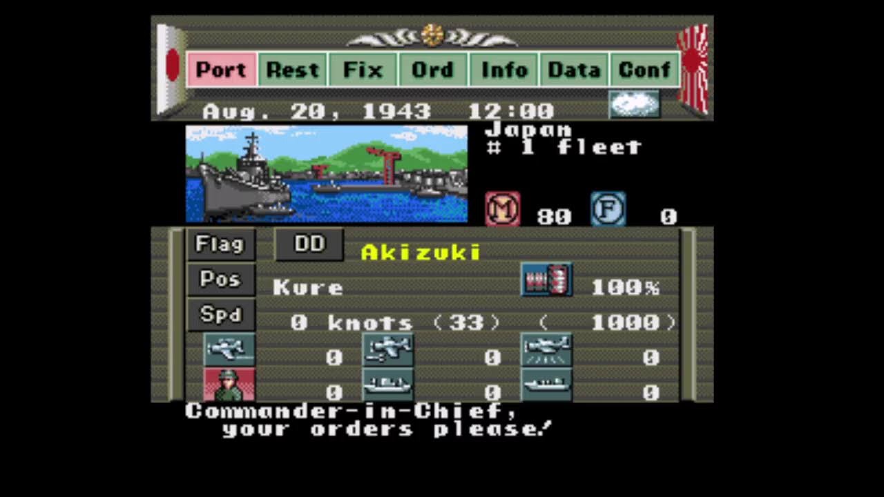 SNES - Pacific Theater of Operations, PTO Gameplay - YouTube