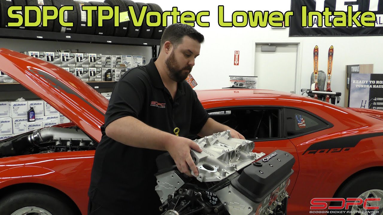 SDPC Tech Tips: SD3816 Vortec TPI Base Intake - YouTube