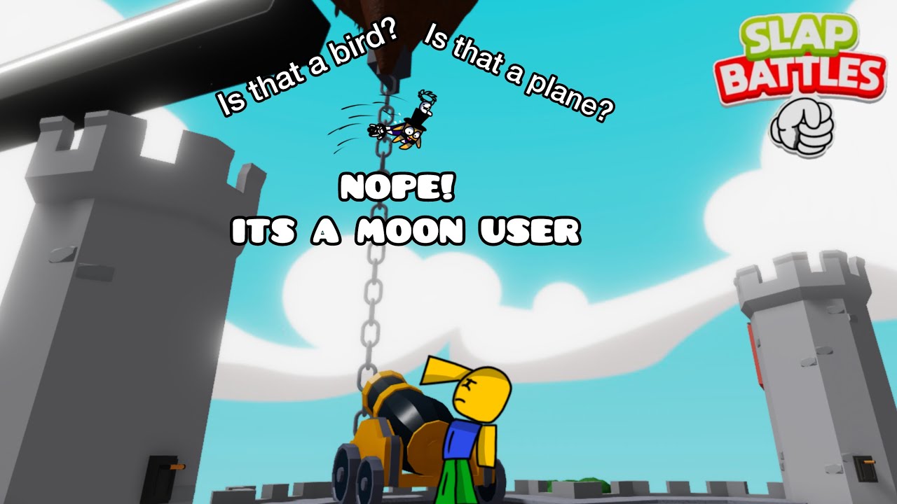 Silly slap battles clips of me using moon (ft. fr1sby4) - YouTube