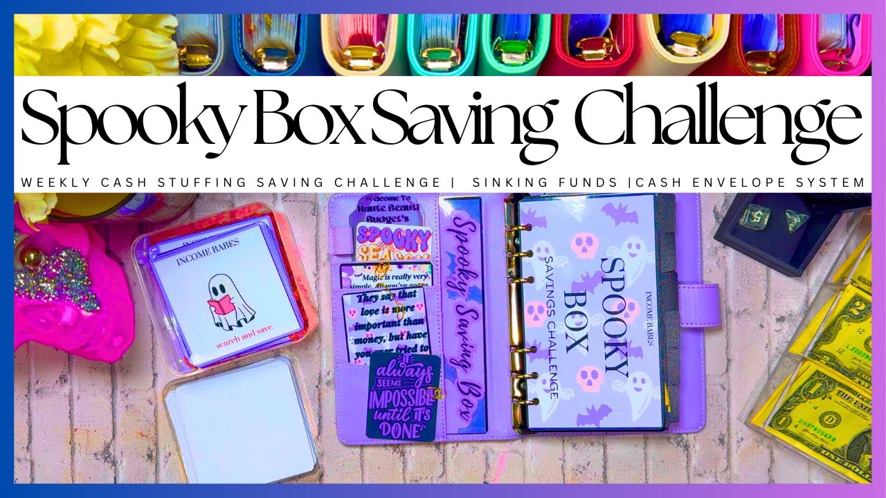 SPOOKY SAVING CHALLENGE | FUN WAY TO SAVE MONEY | SINKING FUNDS ...