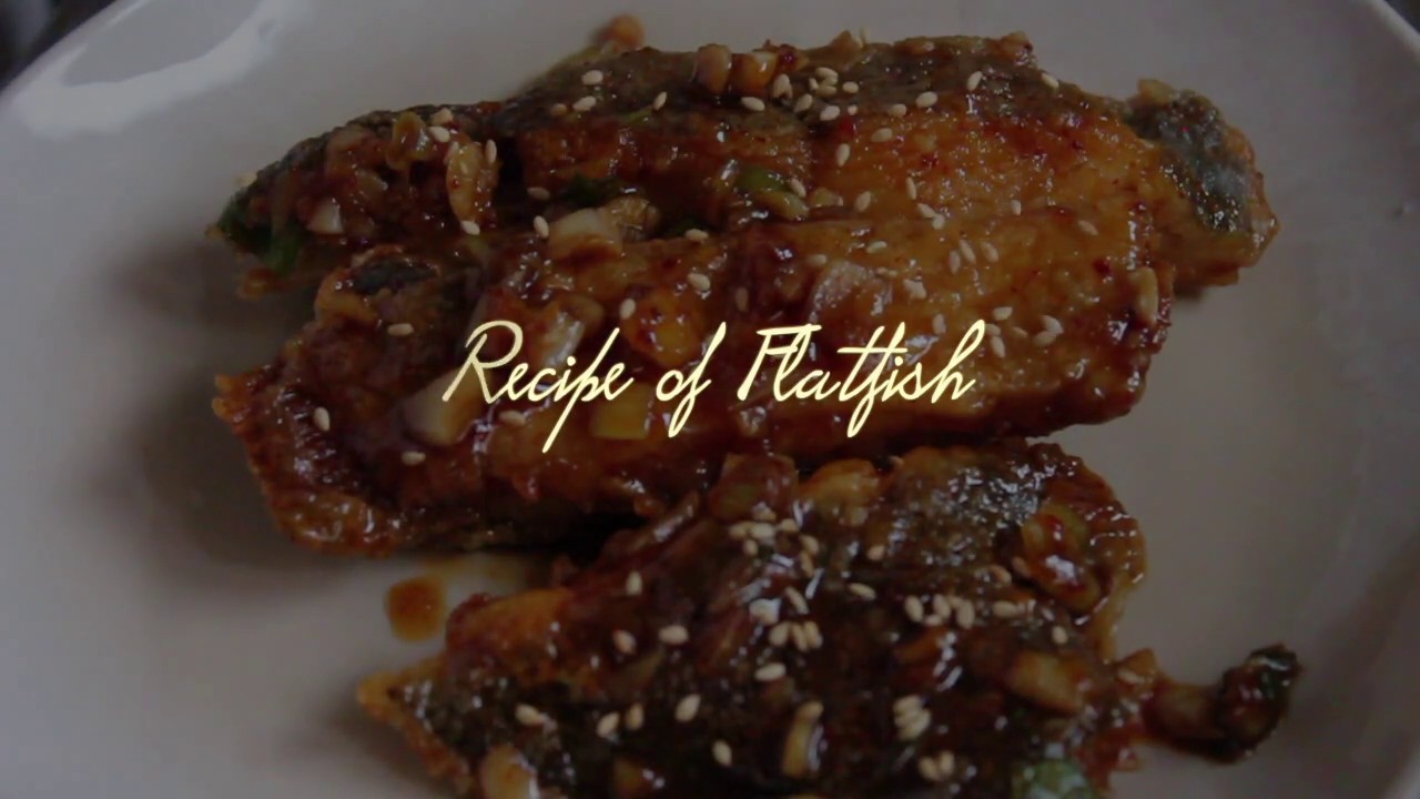 เมนูง่ายๆจากปลากาจามี่ หรือปลาตาเดียว Recipe of Flatfish 가자미요리 - YouTube