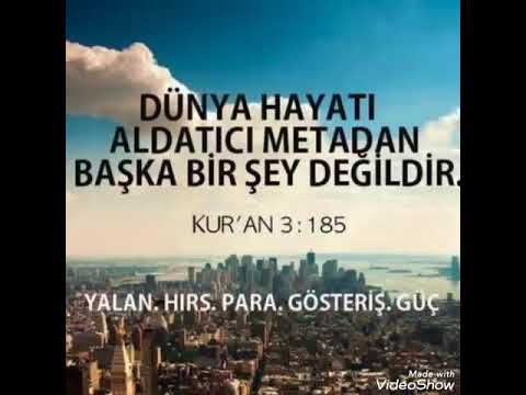 SAKIN DÜNYA HAYATI SİZİ ALDATMASIN.!!