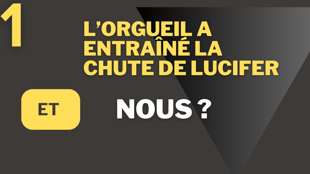 L'orgueil selon la Bible - YouTube