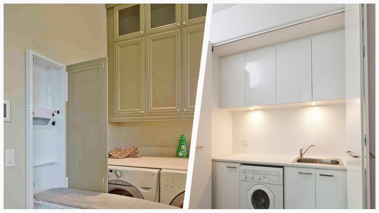 Transform Your Laundry Room with Glass & Laminate Design | Designer ...
