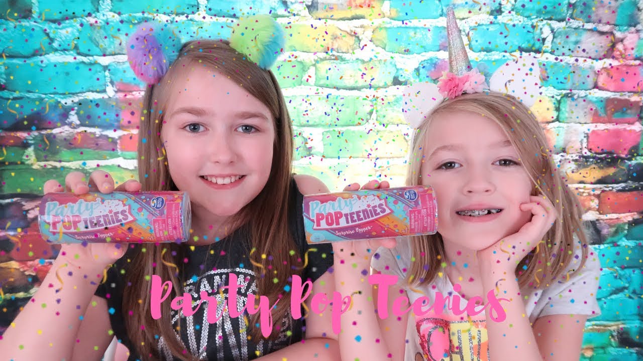 PartyPop Teenies Party Popper Surprise | Blind Bag Surprise | Toy ...