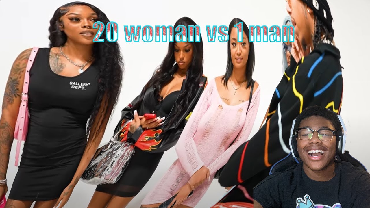 THIS THE BEST ONE! | 20 WOMEN VS 1 PRIMETIME HITLA(REACTION!!!) - YouTube