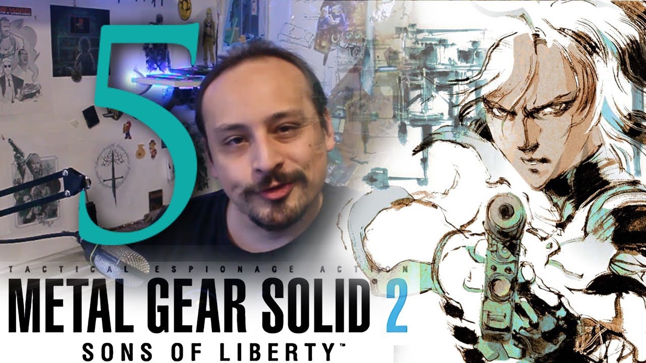 Metal gear solid 2 Sons of liberty ninja e colonel ames Part 5 - YouTube