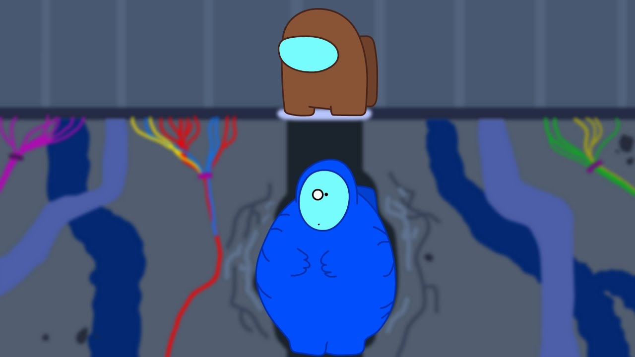 Among us-толстый предатель (Анимация) | Among us-Fat imposter ...