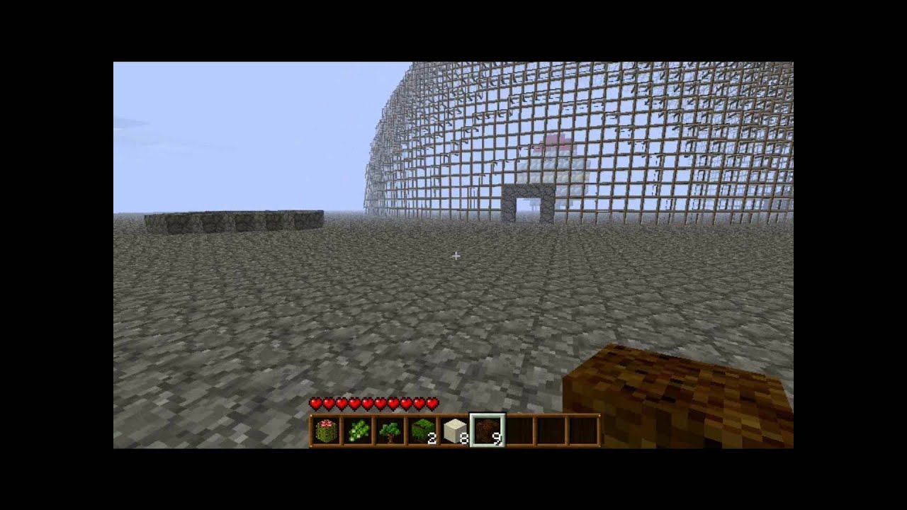 minecraft moon survival part 1 - YouTube