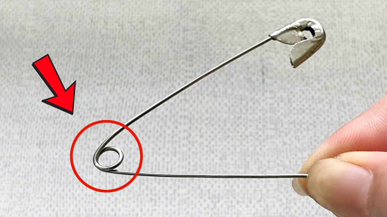 Many people do not know 5 secret of the safety pin | Top 5 sewing ...