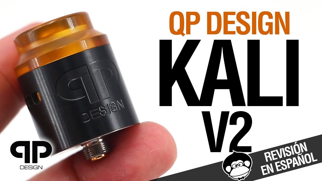 QP Design KALI V2 RDA / El RDA de MODA / revisión - YouTube