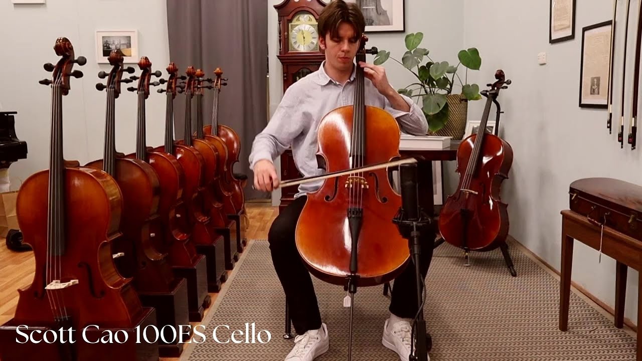 Scott Cao 100ES Cello - YouTube