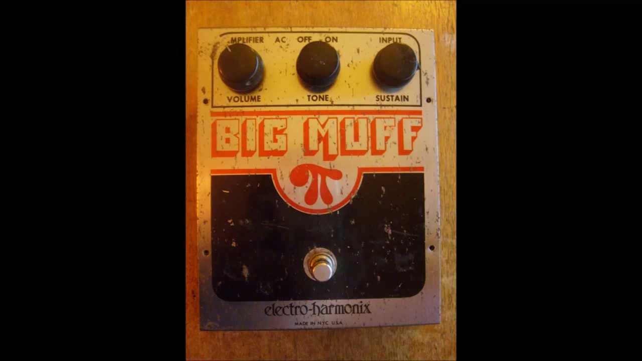 1978 EHX Big Muff Pi (V4 IC or Op-Amp version) - YouTube