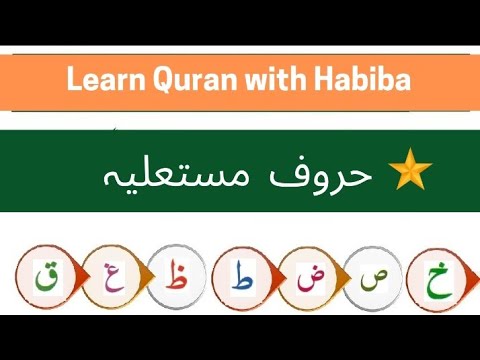 حروفِ مستعلیہ: تجوید کے وہ حروف جو آواز کو بلند کرتے ہیں!Haroof e ...