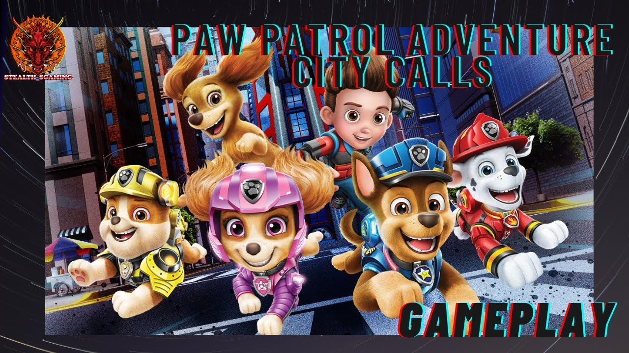 Paw Patrol Adventure City Calls Gameplay - YouTube