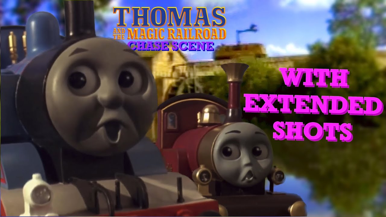 Thomas & The Magic Railroad chase scene with Extended footage - YouTube