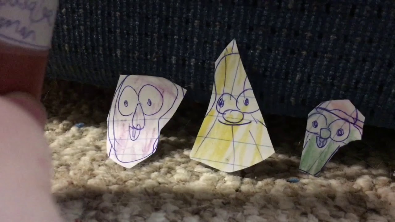 veggietales and the crucifixion on the Christian Minecraft server - YouTube