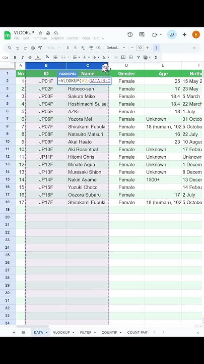 VLOOKUP #excel #spreadsheetmagic #exceltips #exceltutorial #exceltricks - YouTube
