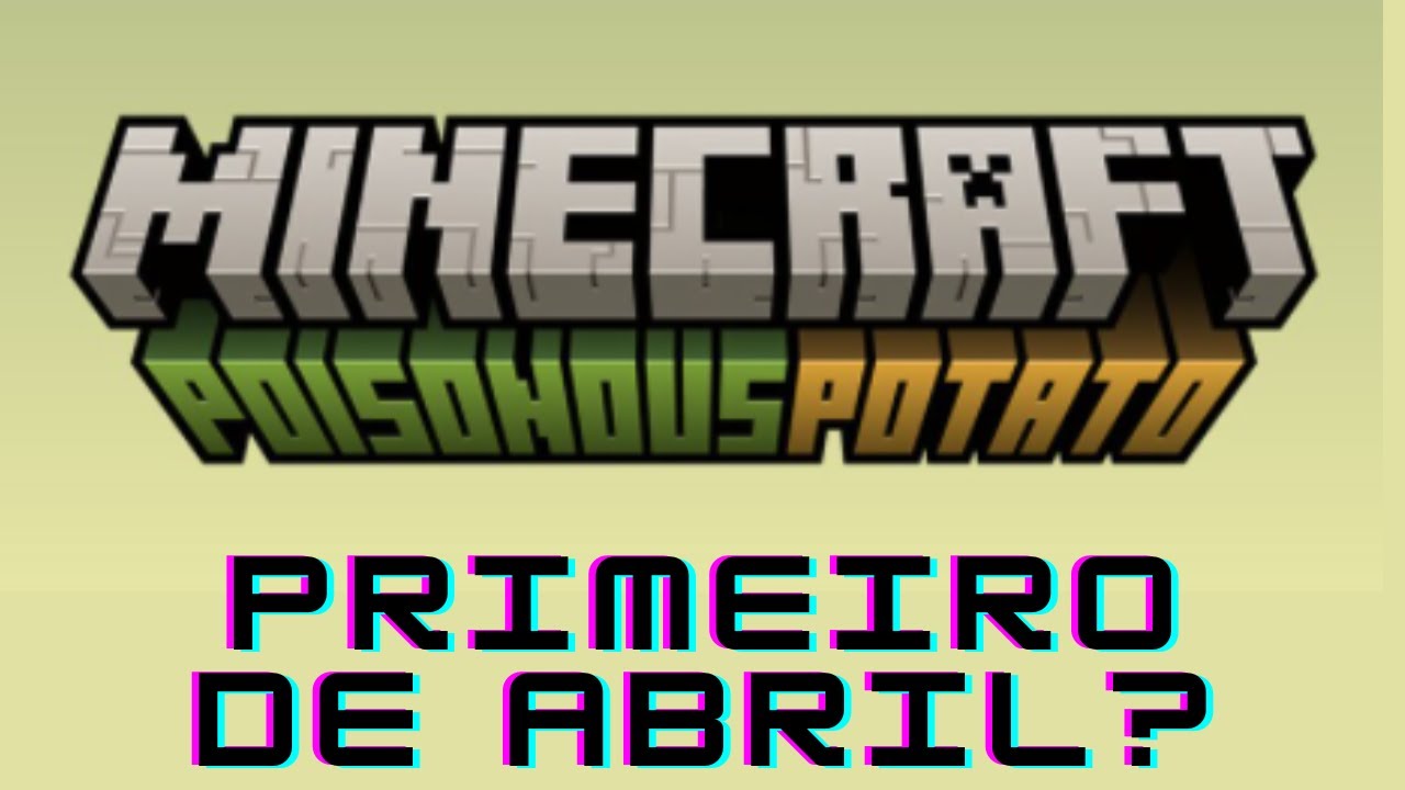 TESTEI A VERSÃO DE PRIMEIRO DE ABRIL NO MINECRAFT - YouTube