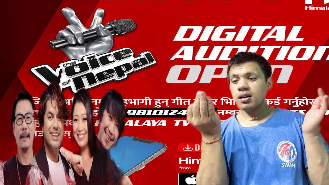 Voice of Nepal season 6 digital audition||new couch promod kharel Milan ...