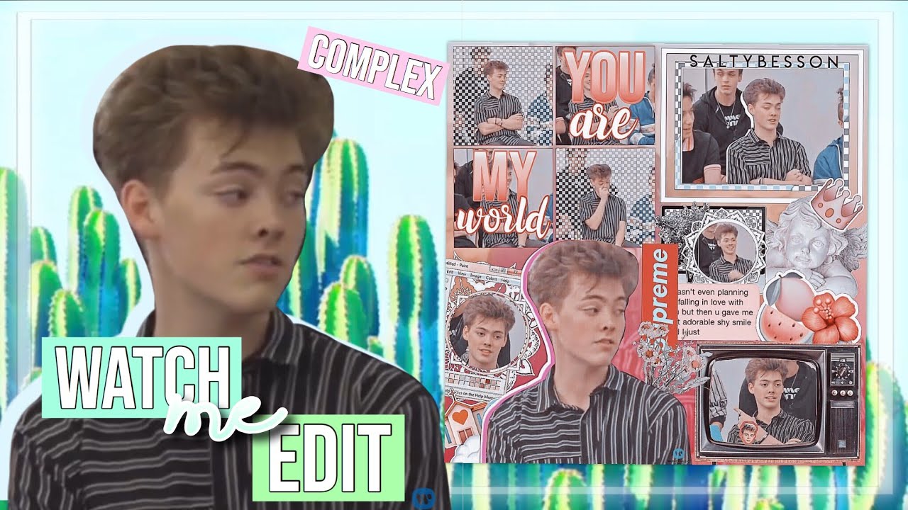 how to: complex edit on superimpose ♡ - YouTube