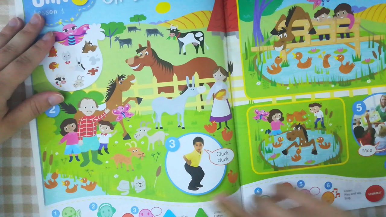 Kg 1- lesson 2- Unit 4- Pupil's book - YouTube