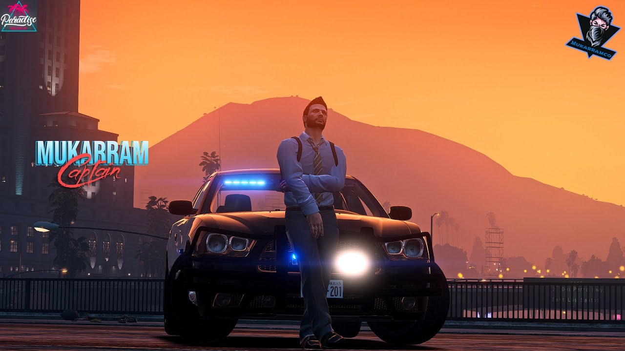 GTAV Roleplay | LSPD | #Paradise Captain Mukarram - YouTube