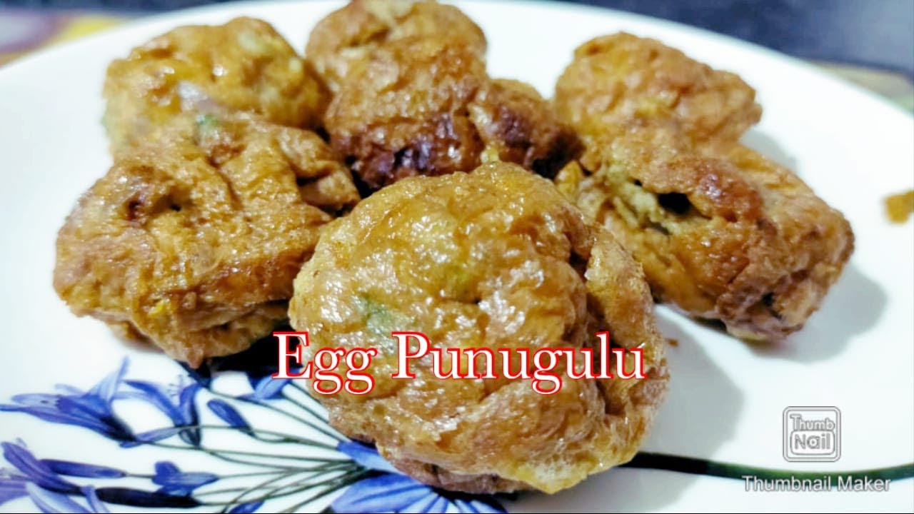 Egg Punugulu/Tasty and Pluffy Egg Ponganalu Recipe/Gunta Ponganalu With ...