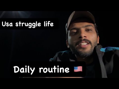 Usa daily life struggle 🇺🇸 routine - YouTube
