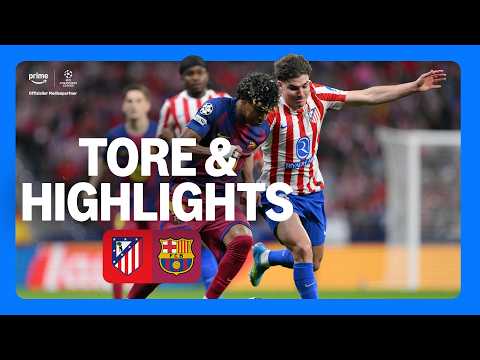UEFA Champions League Atletico Madrid vs FC Barcelona | Highlights und Tore