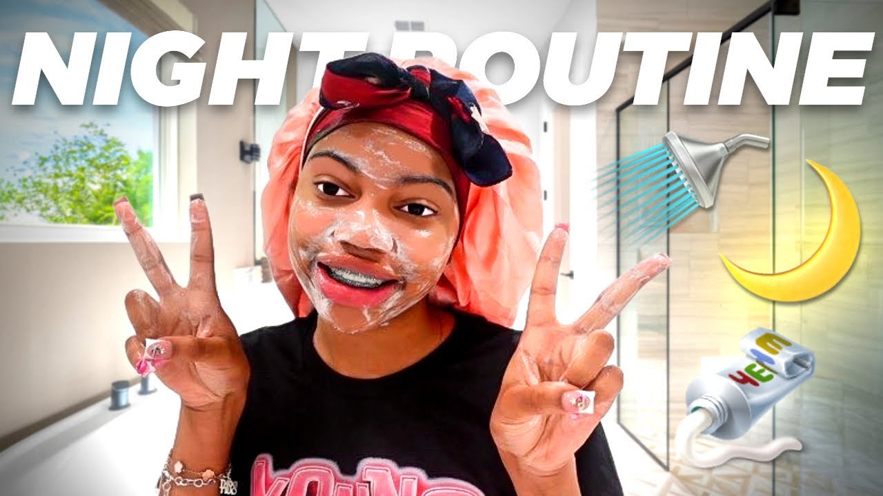 7pm Night Routine By Myself 🌙… - YouTube