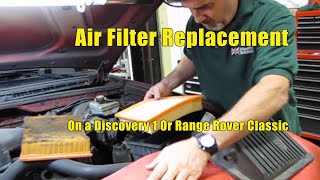 Square Air Filter ESR1445 for Discovery I and Range Rover Classic - ESR1445