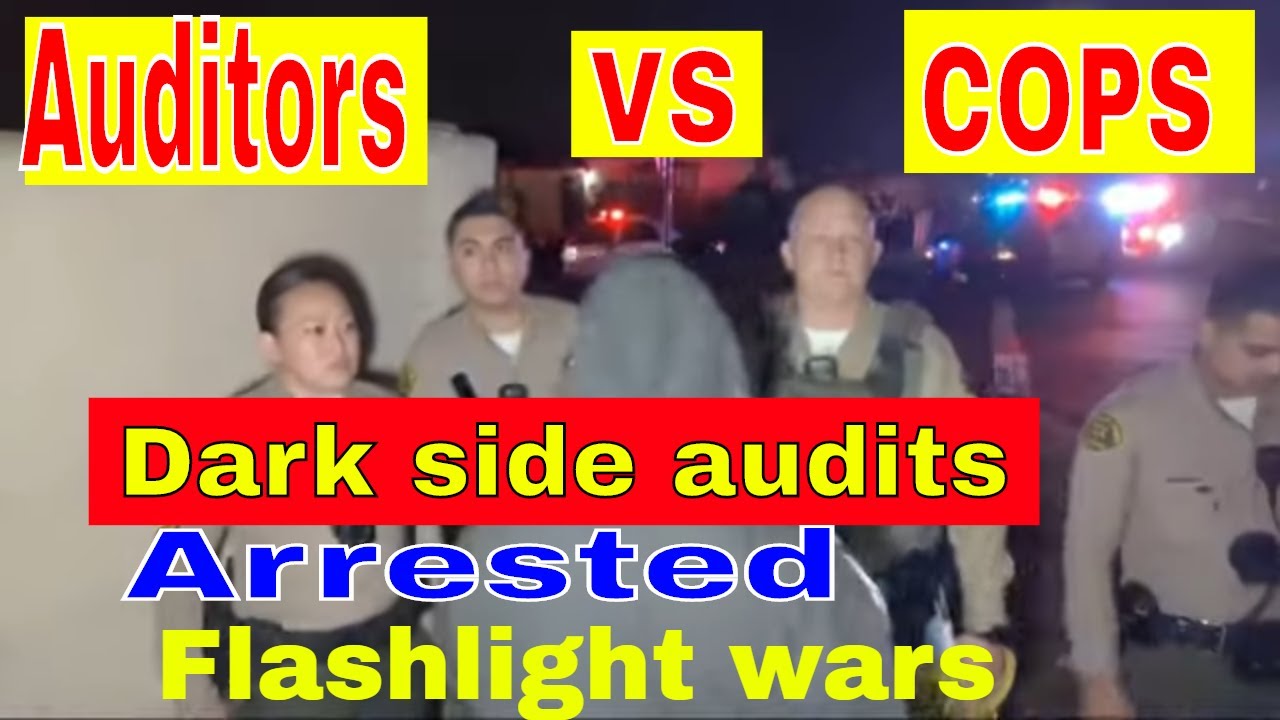 **Offices vs auditors** flashlight wars 1st amendment - YouTube