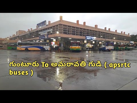 Guntur To Amaravathi Temple Apsrtc Bus Timings || Guntur To Amaravati ...