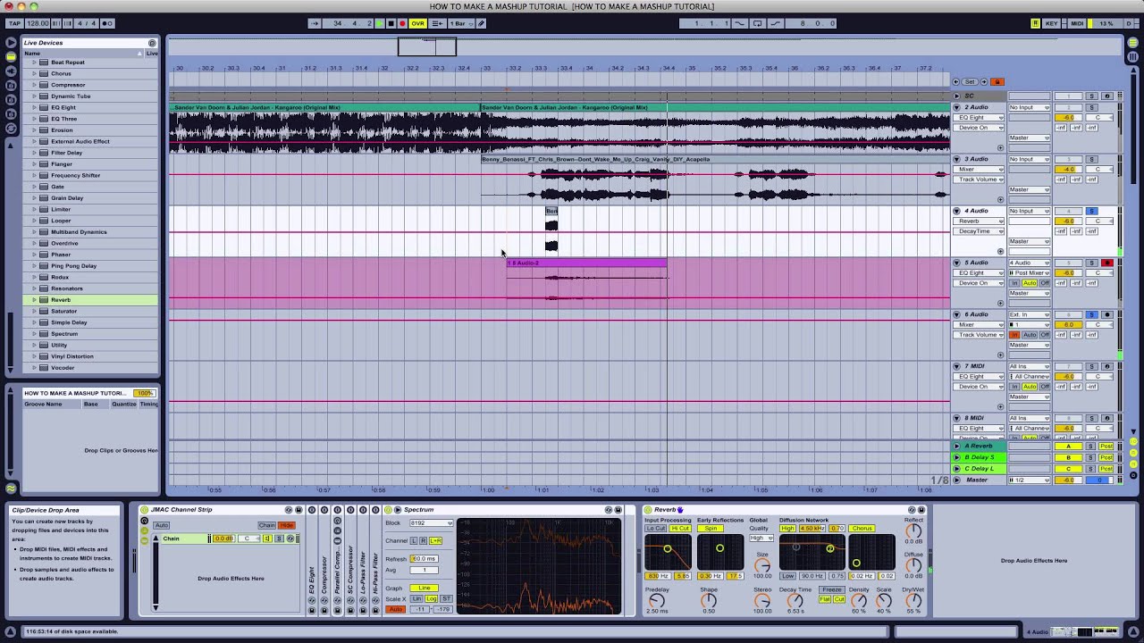 TUTORIAL - How to Make a Reverse Reverb with Ableton Live - YouTube