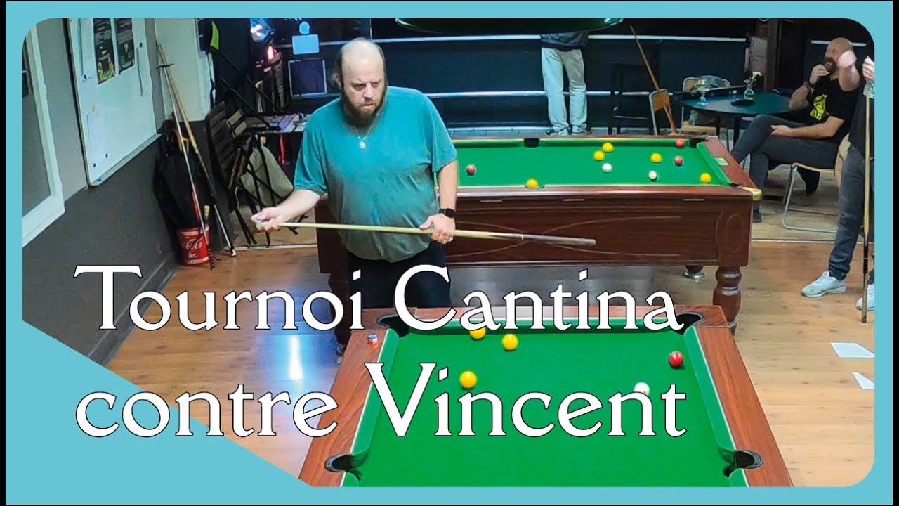 Match de billard blackball contre Vincent à la Cantina (24 Septembre 2024). - YouTube