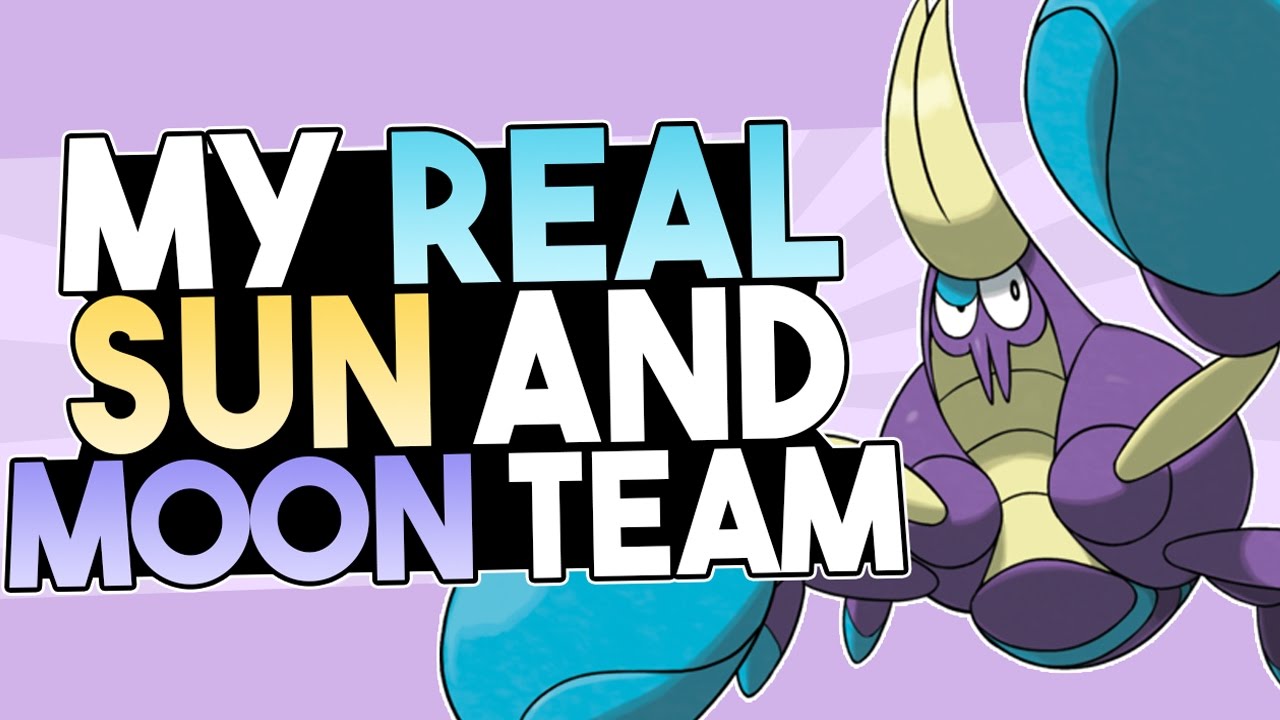 My Predicted Sun and Moon Team VS My Real Sun and Moon Team - YouTube